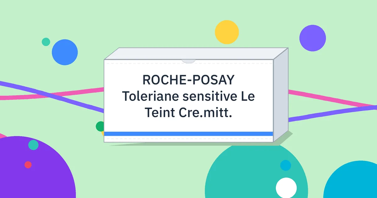 Symbolbild: Packung mit der Aufschrift ROCHE-POSAY Toleriane sensitive Le Teint Cre.mitt. (PZN 16169468) – Verfügbarkeit und Bezug in Apotheken in Frankfurt am Main