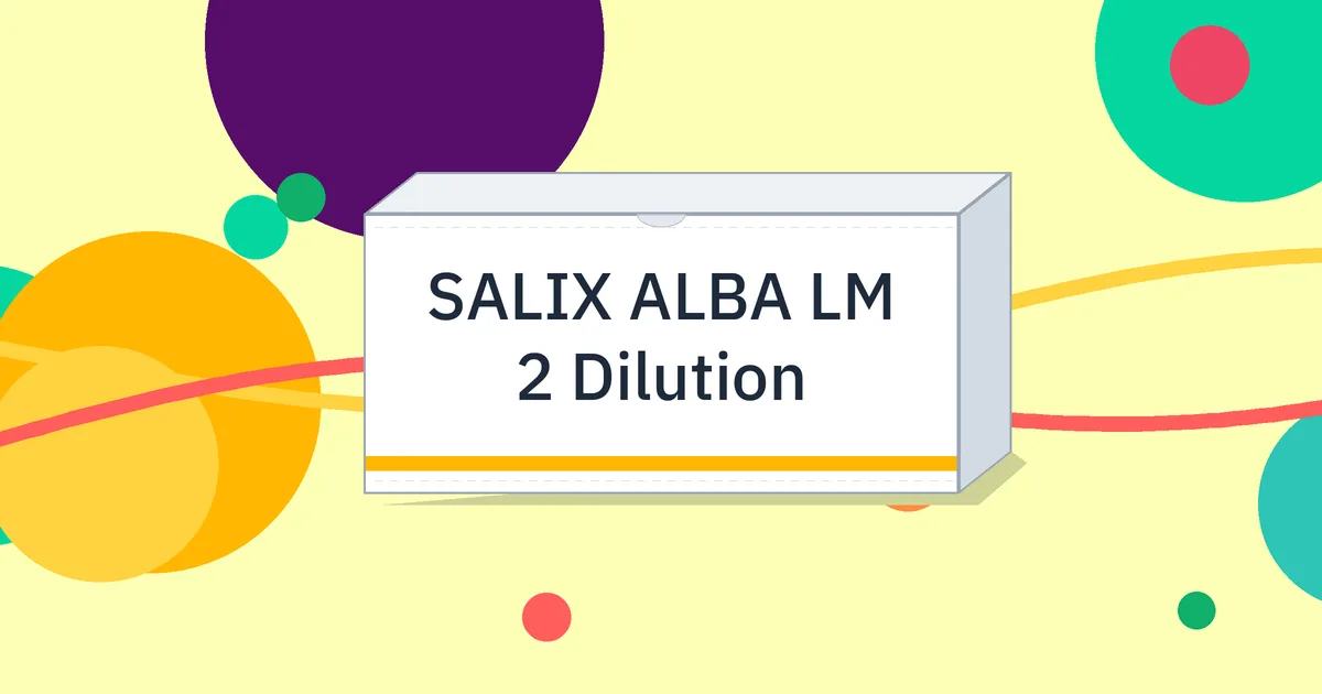 Symbolbild: Packung mit der Aufschrift SALIX ALBA LM 2 Dilution (PZN 13177510) – Verfügbarkeit und Bezug in Apotheken in Frankfurt am Main