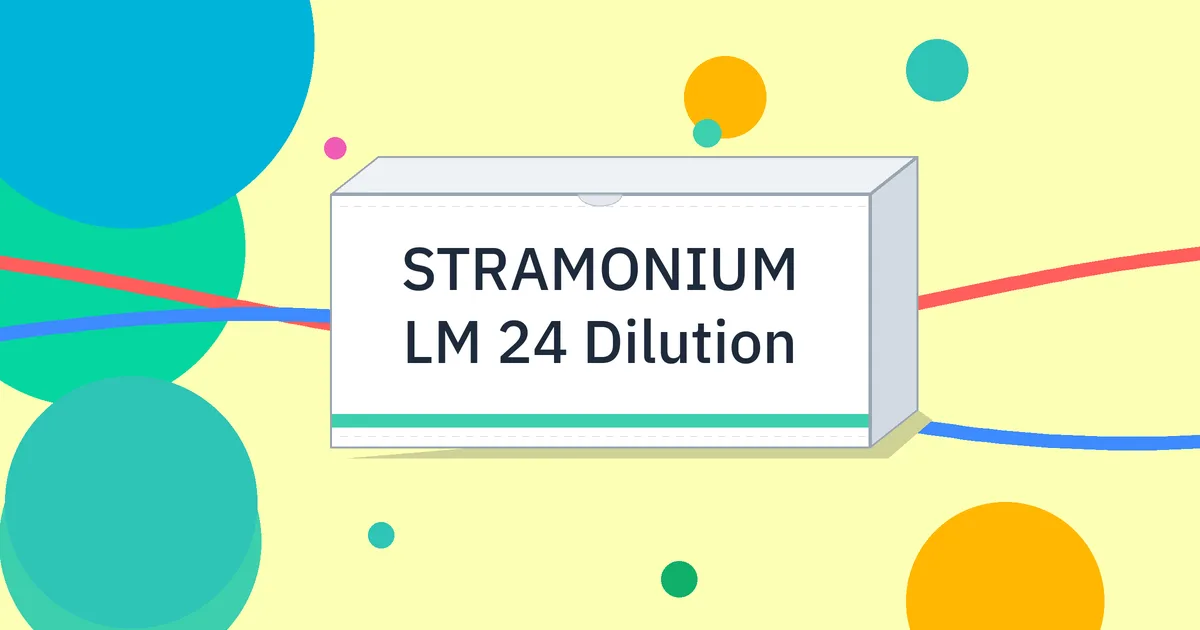 Symbolbild: Packung mit der Aufschrift STRAMONIUM LM 24 Dilution (PZN 13201964) – Verfügbarkeit und Bezug in Apotheken in Frankfurt am Main