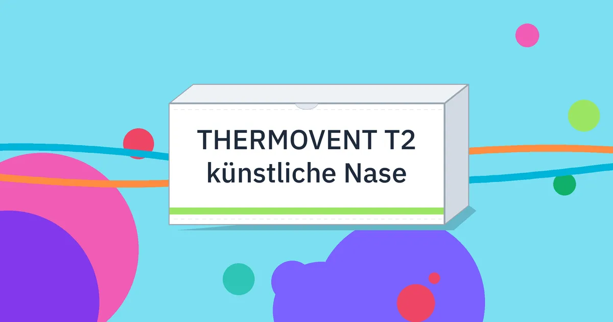 Symbolbild: Packung mit der Aufschrift THERMOVENT T2 künstliche Nase (PZN 02884888) – Verfügbarkeit und Bezug in Apotheken in Frankfurt am Main