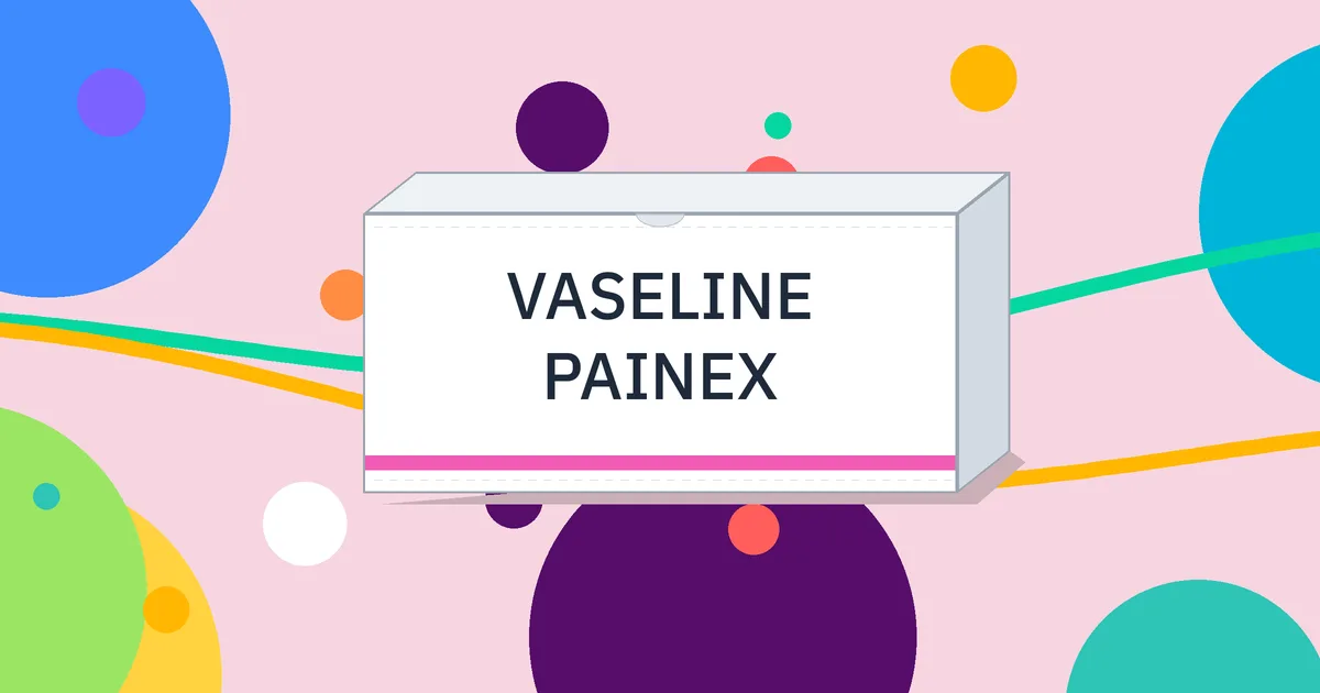 Symbolbild: Packung mit der Aufschrift VASELINE PAINEX (PZN 10047221) – Verfügbarkeit und Bezug in Apotheken in Frankfurt am Main