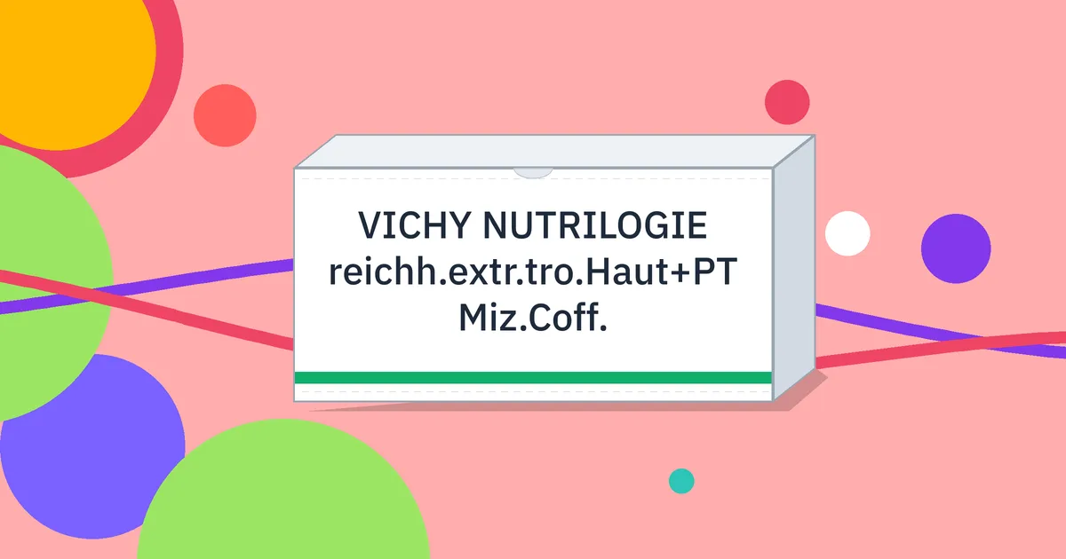 Symbolbild: Packung mit der Aufschrift VICHY NUTRILOGIE reichh.extr.tro.Haut+PT Miz.Coff. (PZN 16954836) – Verfügbarkeit und Bezug in Apotheken in Frankfurt am Main