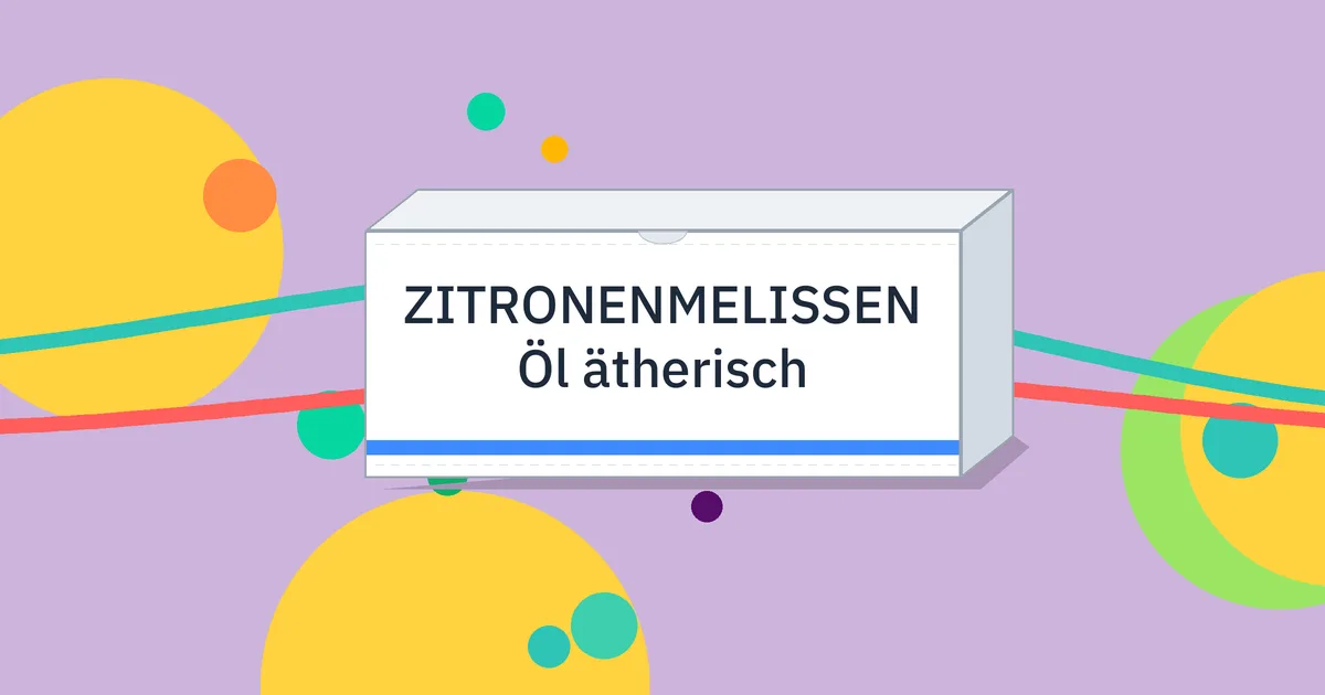 Symbolbild: Packung mit der Aufschrift ZITRONENMELISSEN Öl ätherisch (PZN 18004949) – Verfügbarkeit und Bezug in Apotheken in Frankfurt am Main