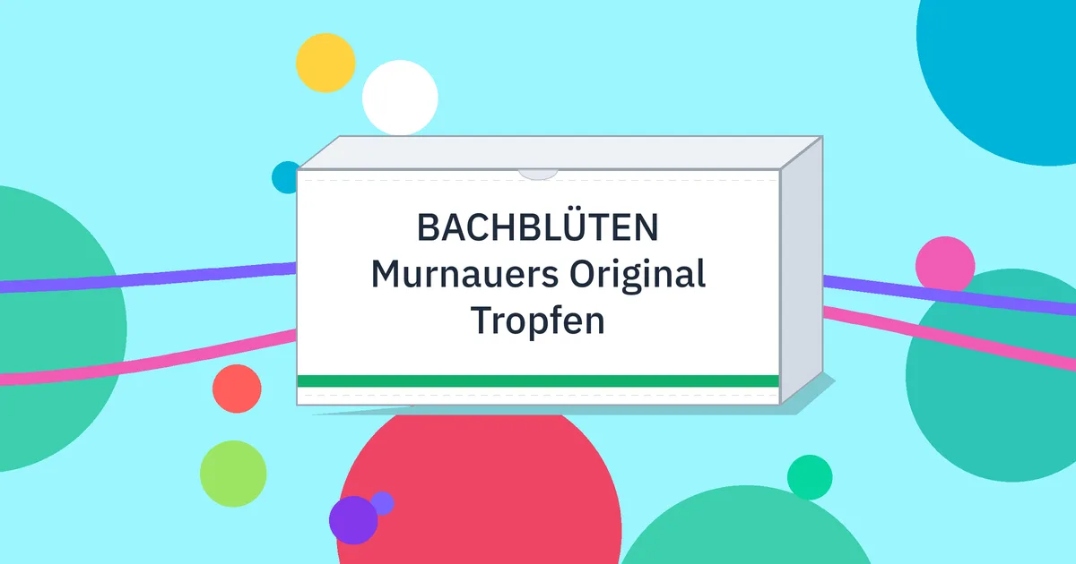 Symbolbild: Packung mit der Aufschrift BACHBLÜTEN Murnauers Original Tropfen (PZN 10111338) – Verfügbarkeit und Bezug in Apotheken in Frankfurt am Main