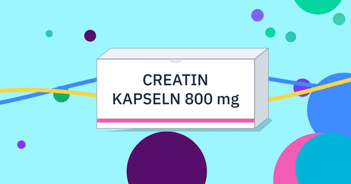 Symbolbild: Packung mit der Aufschrift CREATIN KAPSELN 800 mg (PZN 04131064) – Verfügbarkeit und Bezug in Apotheken in Frankfurt am Main