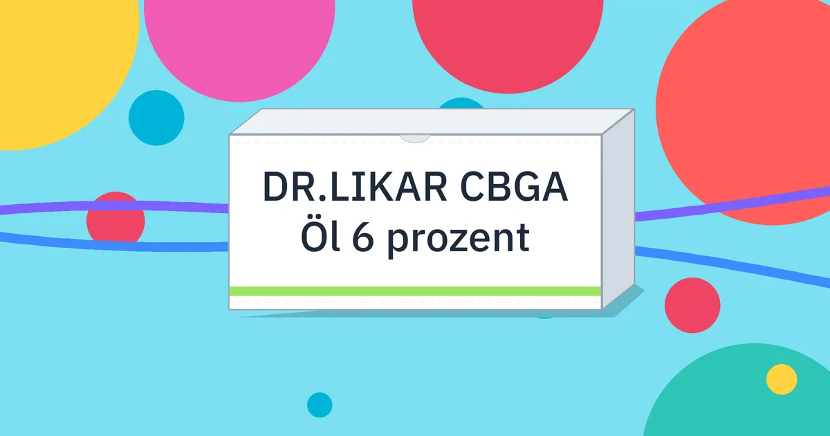 Symbolbild: Packung mit der Aufschrift DR.LIKAR CBGA Öl 6 prozent (PZN 19996290) – Verfügbarkeit und Bezug in Apotheken in Frankfurt am Main