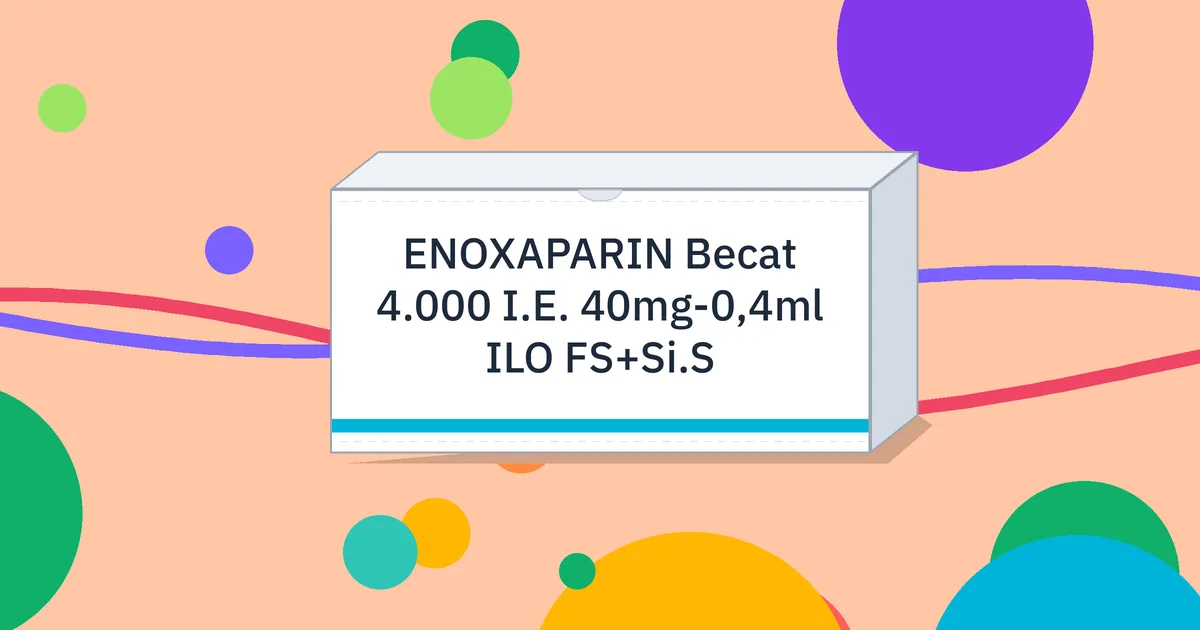 Symbolbild: Packung mit der Aufschrift ENOXAPARIN Becat 4.000 I.E. 40mg-0,4ml ILO FS+Si.S (PZN 13509053) – Verfügbarkeit und Bezug in Apotheken in Frankfurt am Main