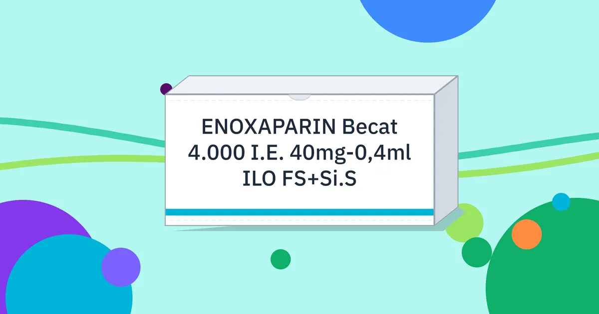 Symbolbild: Packung mit der Aufschrift ENOXAPARIN Becat 4.000 I.E. 40mg-0,4ml ILO FS+Si.S (PZN 14166336) – Verfügbarkeit und Bezug in Apotheken in Frankfurt am Main