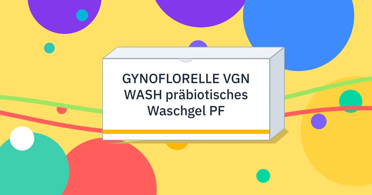 Symbolbild: Packung mit der Aufschrift GYNOFLORELLE VGN WASH präbiotisches Waschgel PF (PZN 18406949) – Verfügbarkeit und Bezug in Apotheken in Frankfurt am Main
