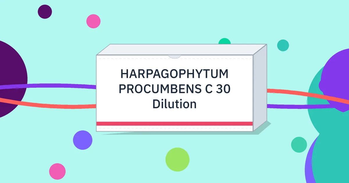 Symbolbild: Packung mit der Aufschrift HARPAGOPHYTUM PROCUMBENS C 30 Dilution (PZN 07169268) – Verfügbarkeit und Bezug in Apotheken in Frankfurt am Main