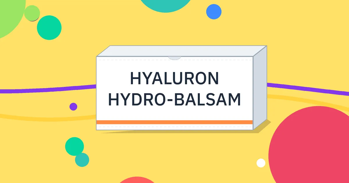 Symbolbild: Packung mit der Aufschrift HYALURON HYDRO-BALSAM (PZN 14160517) – Verfügbarkeit und Bezug in Apotheken in Frankfurt am Main