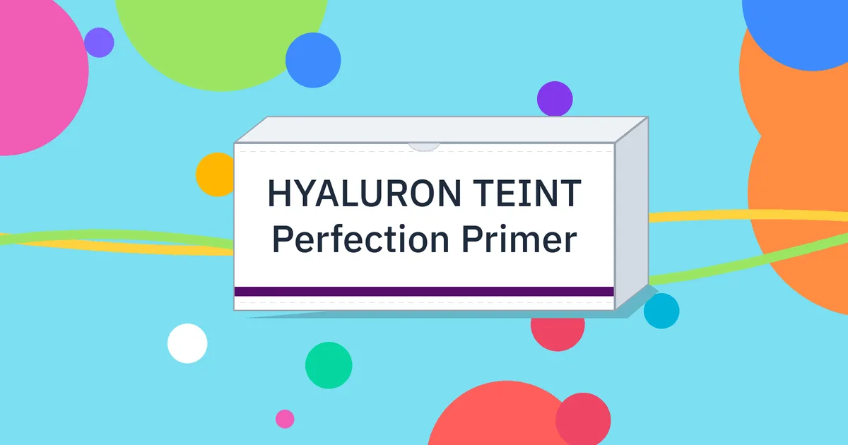 Symbolbild: Packung mit der Aufschrift HYALURON TEINT Perfection Primer (PZN 13947600) – Verfügbarkeit und Bezug in Apotheken in Frankfurt am Main