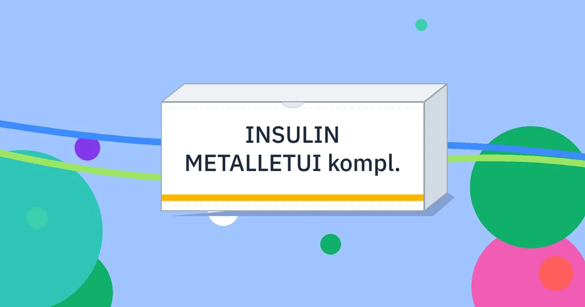 Symbolbild: Packung mit der Aufschrift INSULIN METALLETUI kompl. (PZN 01968749) – Verfügbarkeit und Bezug in Apotheken in Frankfurt am Main
