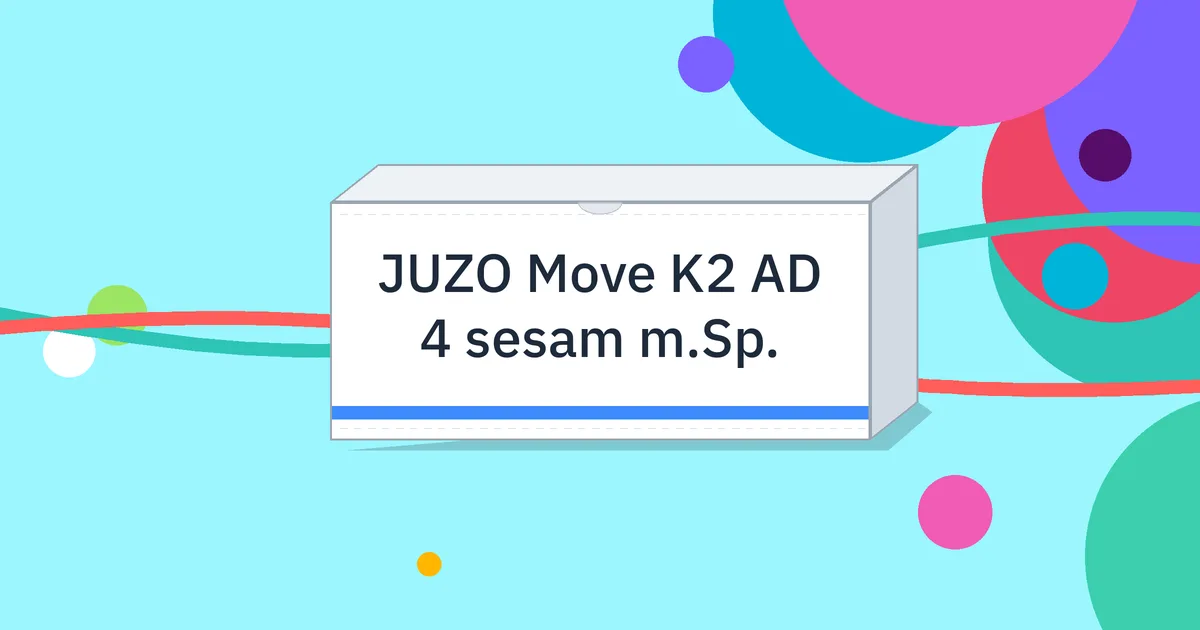 Symbolbild: Packung mit der Aufschrift JUZO Move K2 AD 4 sesam m.Sp. (PZN 18507231) – Verfügbarkeit und Bezug in Apotheken in Frankfurt am Main