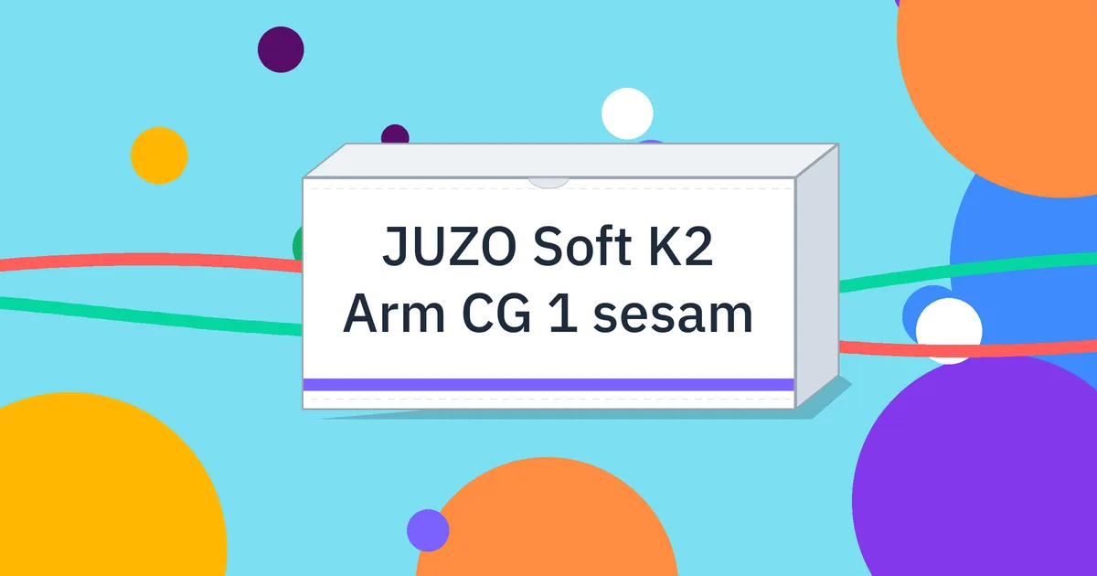 Symbolbild: Packung mit der Aufschrift JUZO Soft K2 Arm CG 1 sesam (PZN 15512042) – Verfügbarkeit und Bezug in Apotheken in Frankfurt am Main