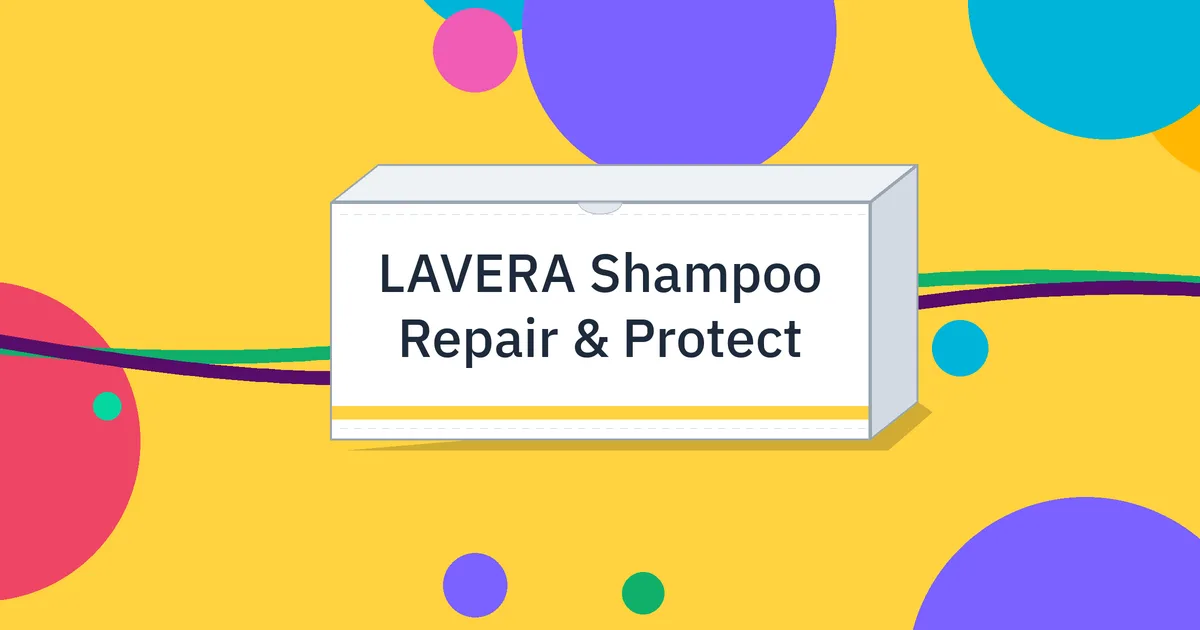 Symbolbild: Packung mit der Aufschrift LAVERA Shampoo Repair & Protect (PZN 20210662) – Verfügbarkeit und Bezug in Apotheken in Frankfurt am Main