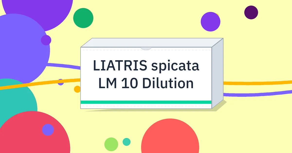 Symbolbild: Packung mit der Aufschrift LIATRIS spicata LM 10 Dilution (PZN 13528694) – Verfügbarkeit und Bezug in Apotheken in Frankfurt am Main