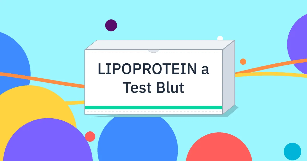 Symbolbild: Packung mit der Aufschrift LIPOPROTEIN a Test Blut (PZN 20722787) – Verfügbarkeit und Bezug in Apotheken in Frankfurt am Main
