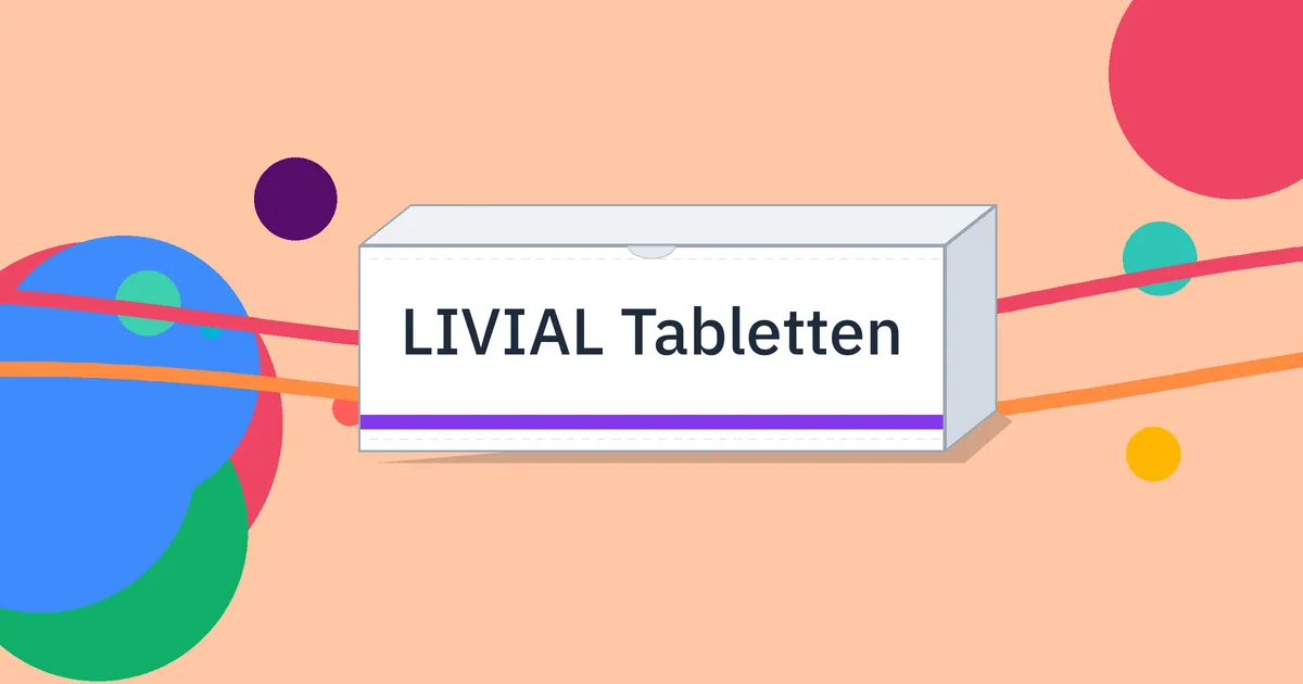 Symbolbild: Packung mit der Aufschrift LIVIAL Tabletten (PZN 01529406) – Verfügbarkeit und Bezug in Apotheken in Frankfurt am Main