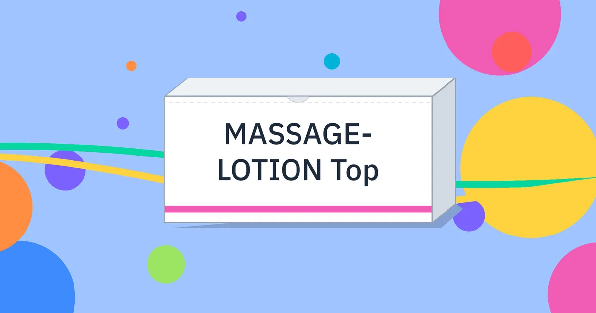 Symbolbild: Packung mit der Aufschrift MASSAGE-LOTION Top (PZN 00428442) – Verfügbarkeit und Bezug in Apotheken in Frankfurt am Main