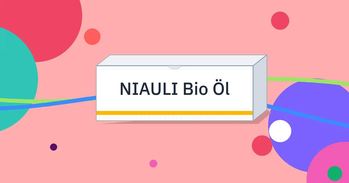 Symbolbild: Packung mit der Aufschrift NIAULI Bio Öl (PZN 12362607) – Verfügbarkeit und Bezug in Apotheken in Frankfurt am Main