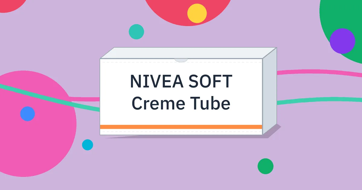 Symbolbild: Packung mit der Aufschrift NIVEA SOFT Creme Tube (PZN 11326928) – Verfügbarkeit und Bezug in Apotheken in Frankfurt am Main