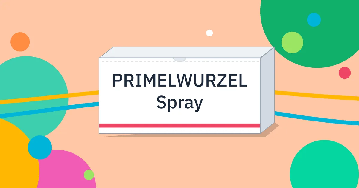 Symbolbild: Packung mit der Aufschrift PRIMELWURZEL Spray (PZN 11873961) – Verfügbarkeit und Bezug in Apotheken in Frankfurt am Main