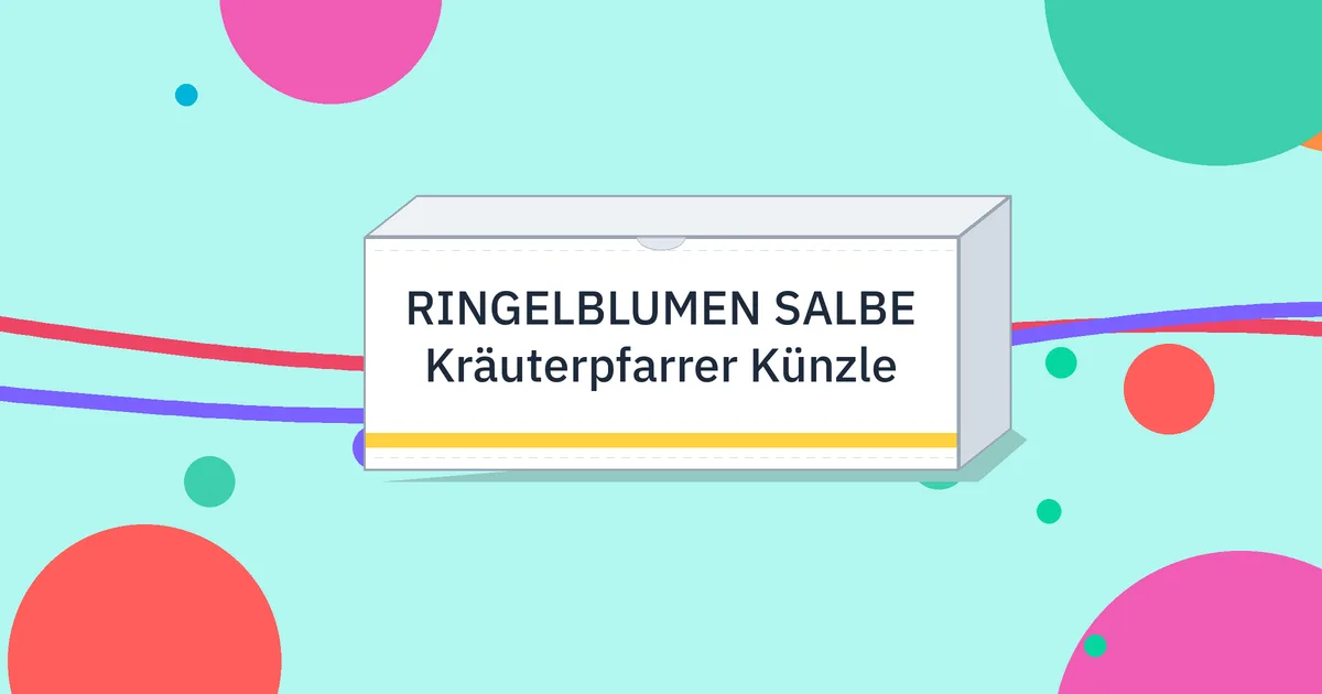 Symbolbild: Packung mit der Aufschrift RINGELBLUMEN SALBE Kräuterpfarrer Künzle (PZN 05464632) – Verfügbarkeit und Bezug in Apotheken in Frankfurt am Main
