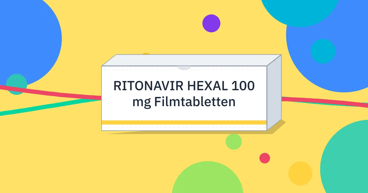 Symbolbild: Packung mit der Aufschrift RITONAVIR HEXAL 100 mg Filmtabletten (PZN 14139641) – Verfügbarkeit und Bezug in Apotheken in Frankfurt am Main