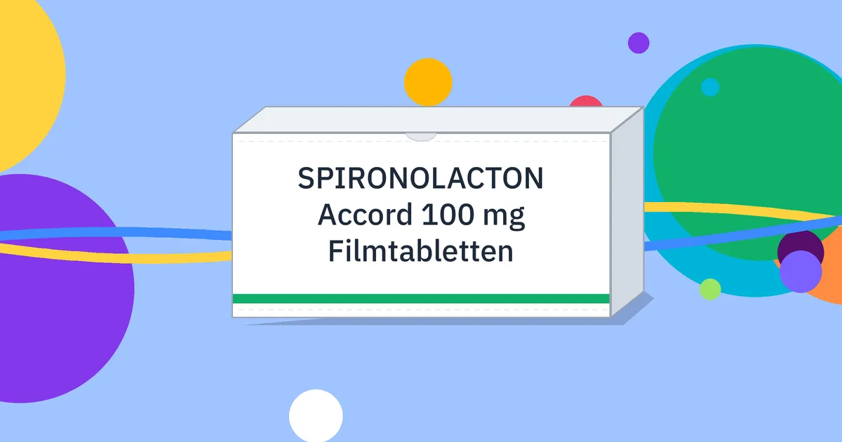 Symbolbild: Packung mit der Aufschrift SPIRONOLACTON Accord 100 mg Filmtabletten (PZN 11852019) – Verfügbarkeit und Bezug in Apotheken in Frankfurt am Main