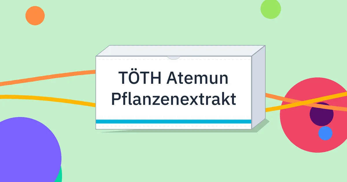 Symbolbild: Packung mit der Aufschrift TÖTH Atemun Pflanzenextrakt (PZN 02290166) – Verfügbarkeit und Bezug in Apotheken in Frankfurt am Main