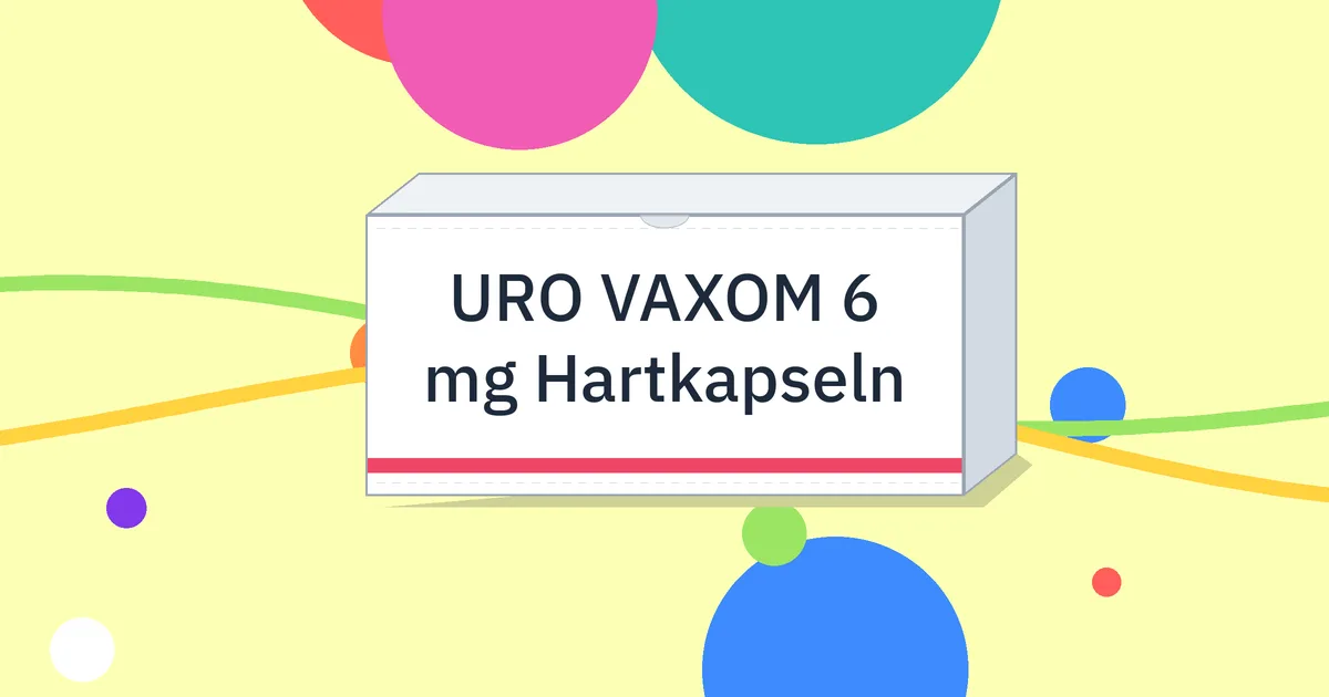 Symbolbild: Packung mit der Aufschrift URO VAXOM 6 mg Hartkapseln (PZN 03389694) – Verfügbarkeit und Bezug in Apotheken in Frankfurt am Main