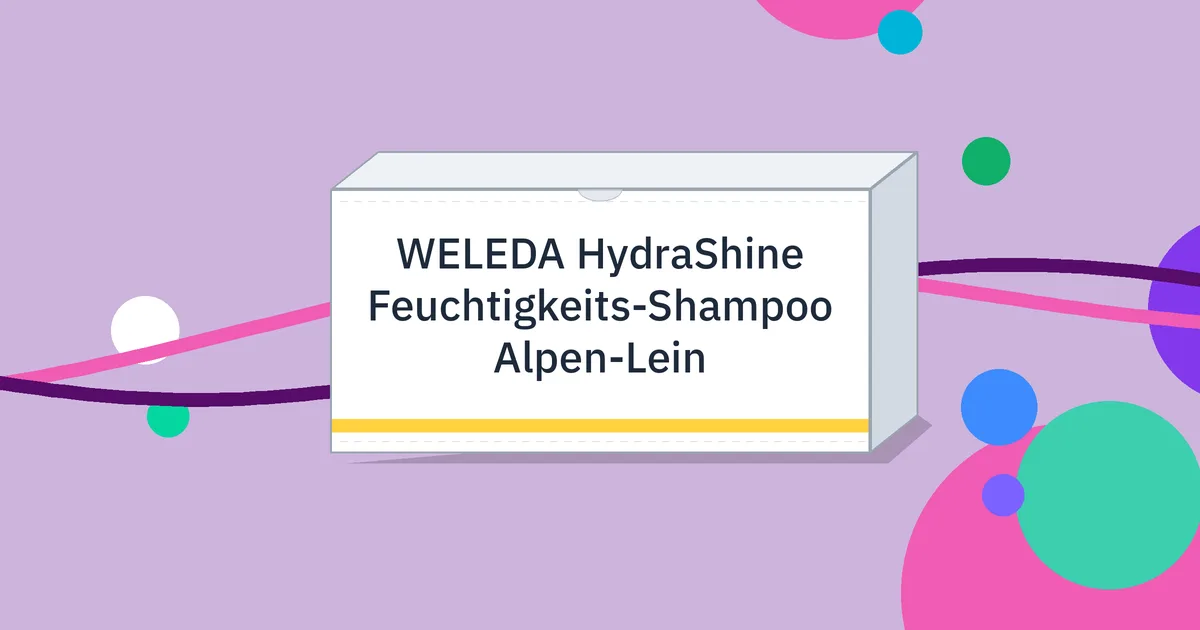Symbolbild: Packung mit der Aufschrift WELEDA HydraShine Feuchtigkeits-Shampoo Alpen-Lein (PZN 19903087) – Verfügbarkeit und Bezug in Apotheken in Frankfurt am Main