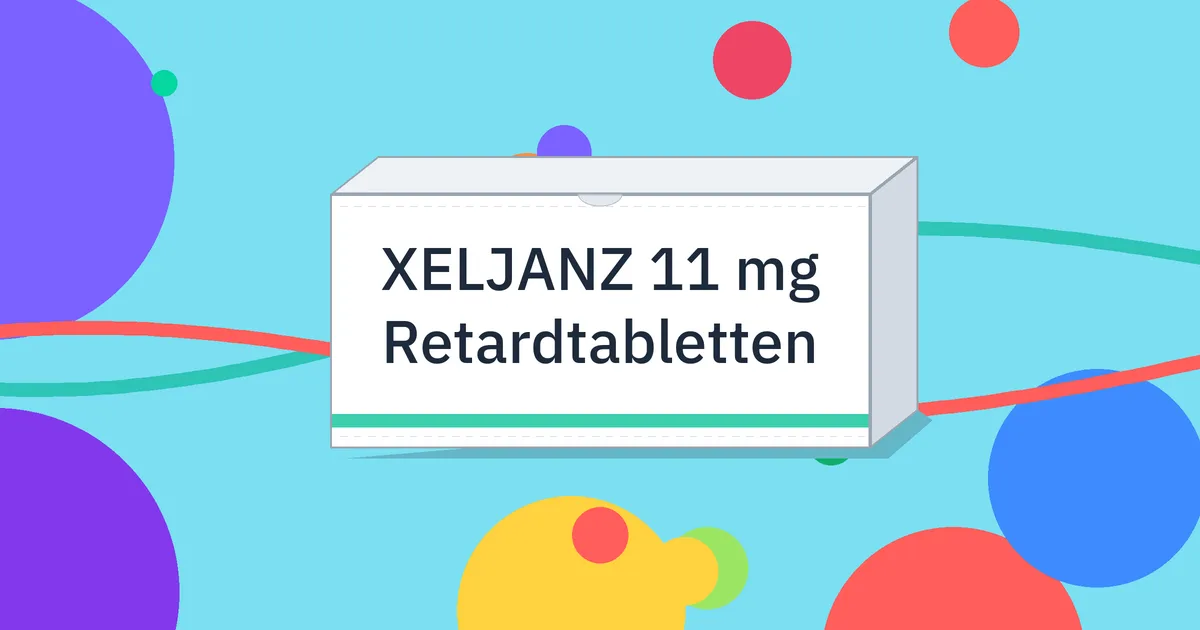 Symbolbild: Packung mit der Aufschrift XELJANZ 11 mg Retardtabletten (PZN 17252496) – Verfügbarkeit und Bezug in Apotheken in Frankfurt am Main