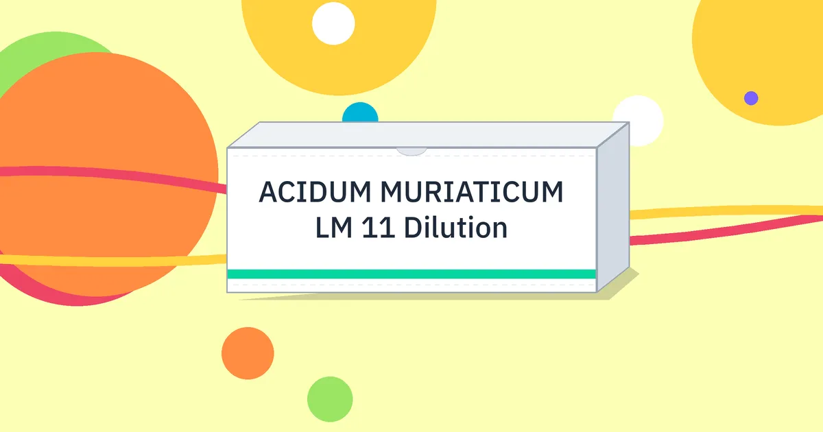 Symbolbild: Packung mit der Aufschrift ACIDUM MURIATICUM LM 11 Dilution (PZN 12752337) – Verfügbarkeit und Bezug in Apotheken in Frankfurt am Main