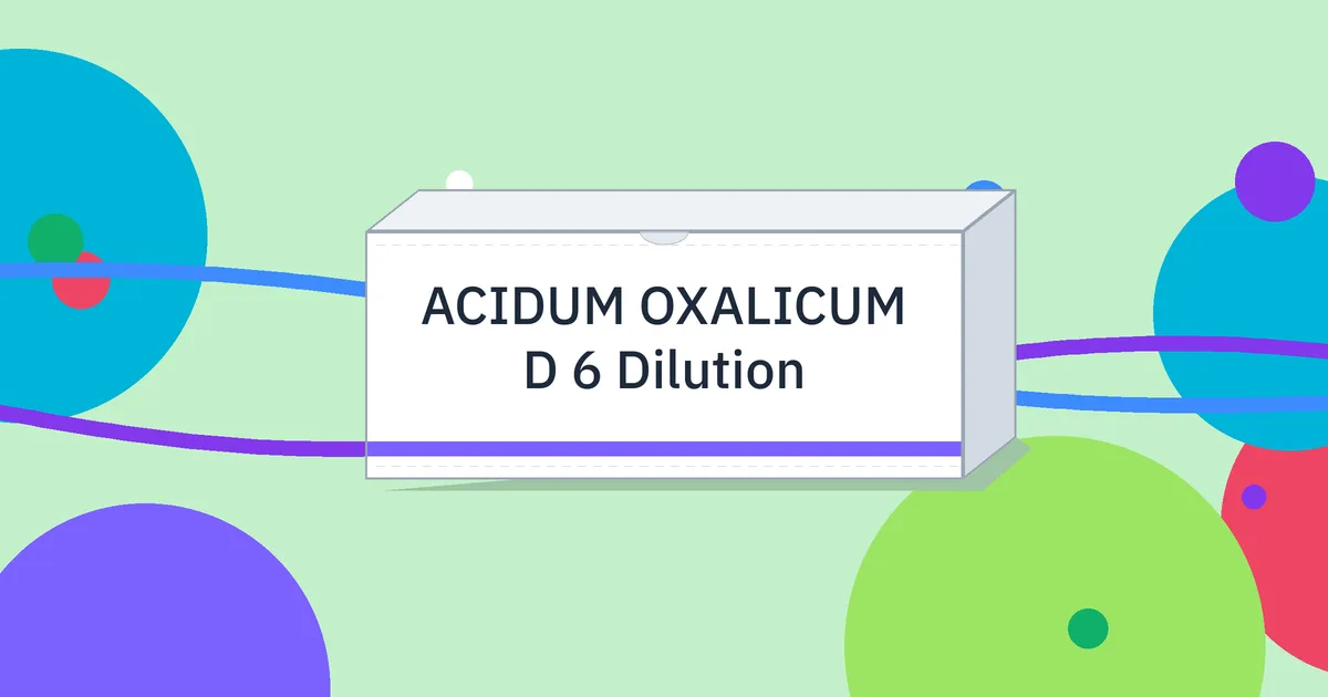 Symbolbild: Packung mit der Aufschrift ACIDUM OXALICUM D 6 Dilution (PZN 02806196) – Verfügbarkeit und Bezug in Apotheken in Frankfurt am Main