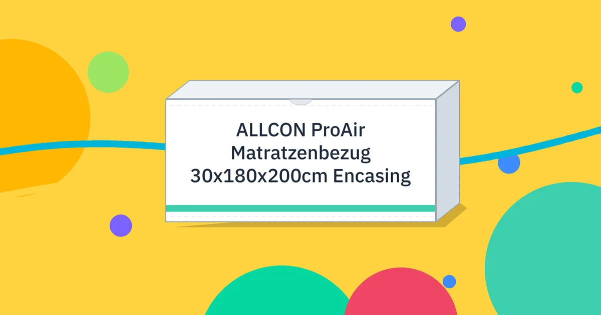 Symbolbild: Packung mit der Aufschrift ALLCON ProAir Matratzenbezug 30x180x200cm Encasing (PZN 20347935) – Verfügbarkeit und Bezug in Apotheken in Frankfurt am Main