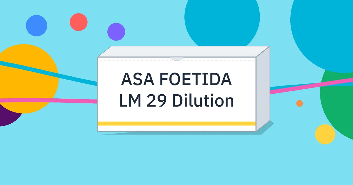 Symbolbild: Packung mit der Aufschrift ASA FOETIDA LM 29 Dilution (PZN 12781758) – Verfügbarkeit und Bezug in Apotheken in Frankfurt am Main