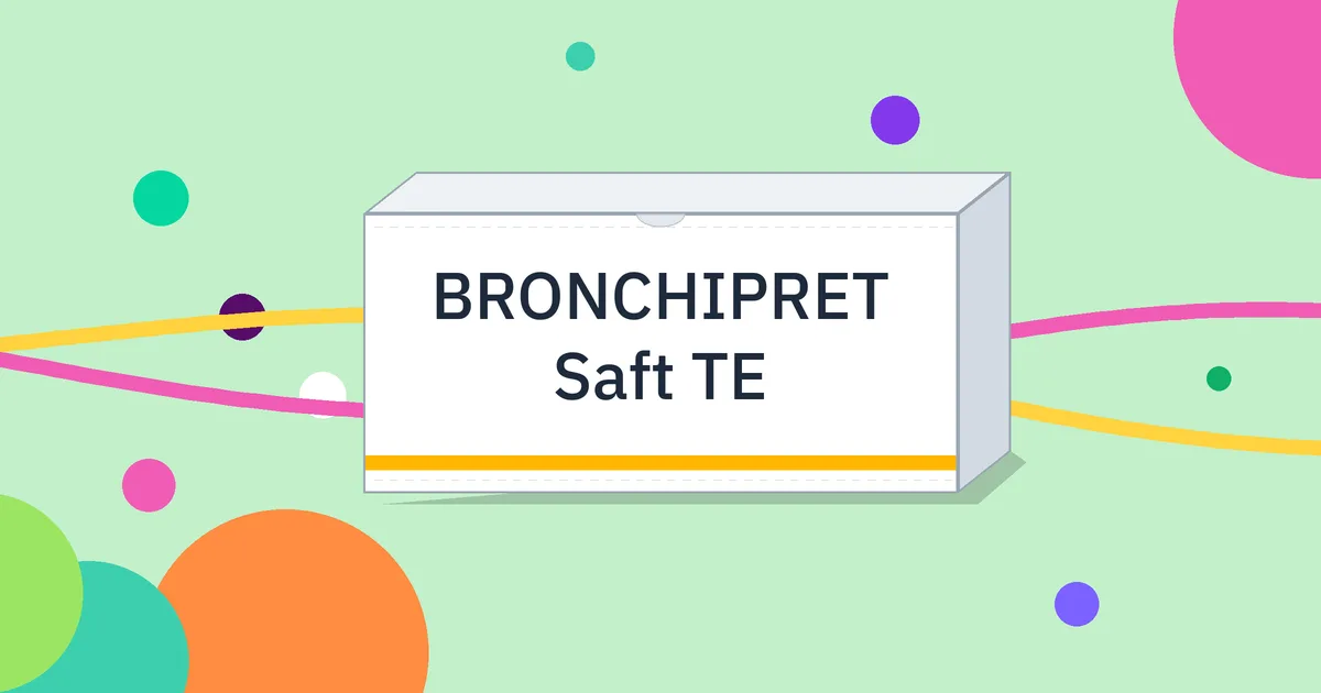 Symbolbild: Packung mit der Aufschrift BRONCHIPRET Saft TE (PZN 05566232) – Verfügbarkeit und Bezug in Apotheken in Frankfurt am Main