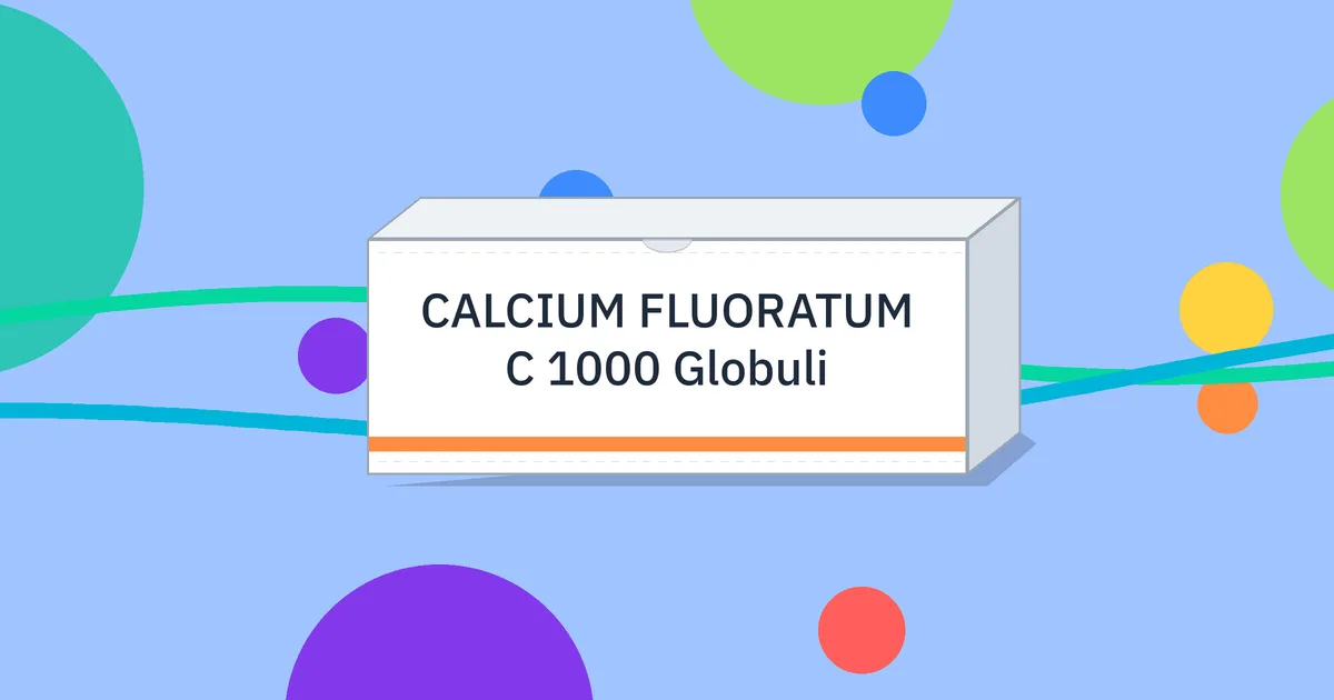 Symbolbild: Packung mit der Aufschrift CALCIUM FLUORATUM C 1000 Globuli (PZN 07455382) – Verfügbarkeit und Bezug in Apotheken in Frankfurt am Main