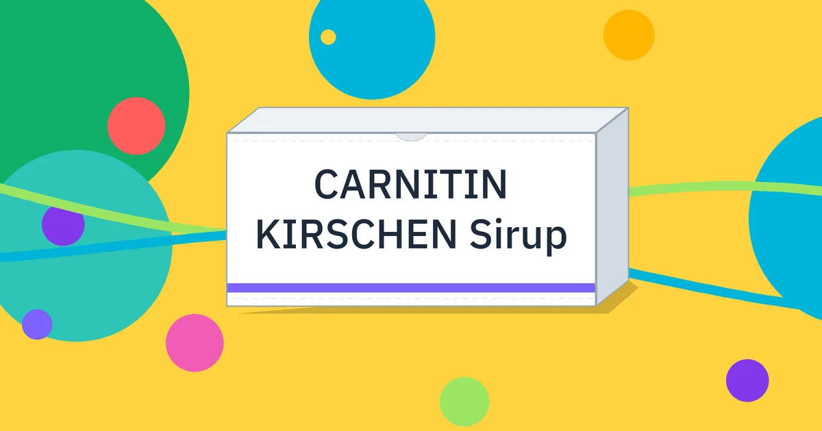 Symbolbild: Packung mit der Aufschrift CARNITIN KIRSCHEN Sirup (PZN 01887488) – Verfügbarkeit und Bezug in Apotheken in Frankfurt am Main