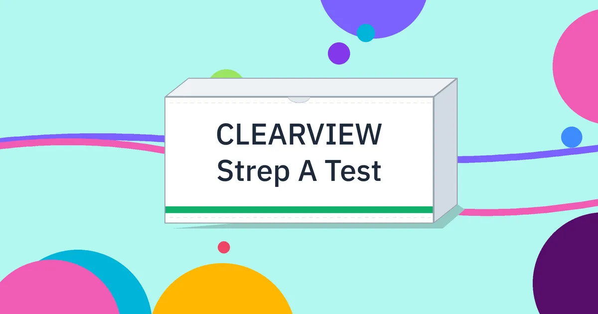Symbolbild: Packung mit der Aufschrift CLEARVIEW Strep A Test (PZN 10837532) – Verfügbarkeit und Bezug in Apotheken in Frankfurt am Main