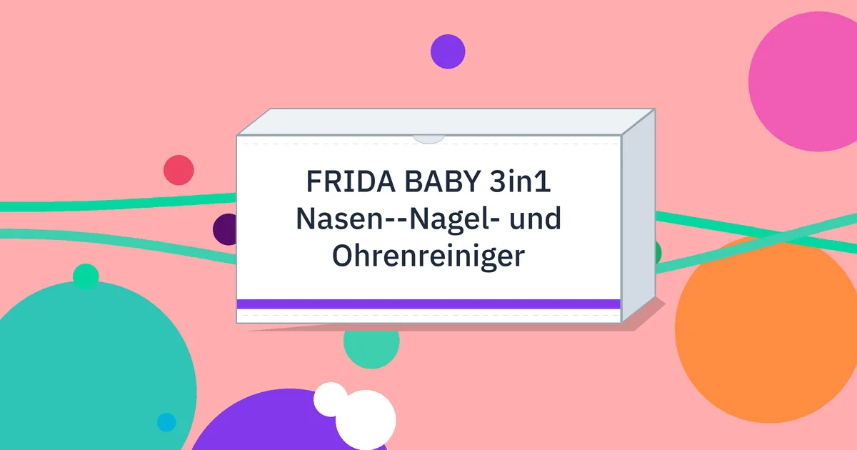 Symbolbild: Packung mit der Aufschrift FRIDA BABY 3in1 Nasen--Nagel- und Ohrenreiniger (PZN 19140732) – Verfügbarkeit und Bezug in Apotheken in Frankfurt am Main
