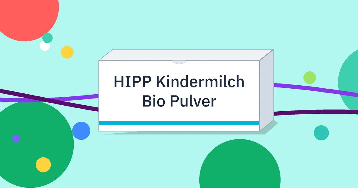 Symbolbild: Packung mit der Aufschrift HIPP Kindermilch Bio Pulver (PZN 16383836) – Verfügbarkeit und Bezug in Apotheken in Frankfurt am Main