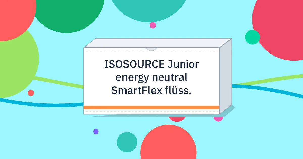 Symbolbild: Packung mit der Aufschrift ISOSOURCE Junior energy neutral SmartFlex flüss. (PZN 19491414) – Verfügbarkeit und Bezug in Apotheken in Frankfurt am Main