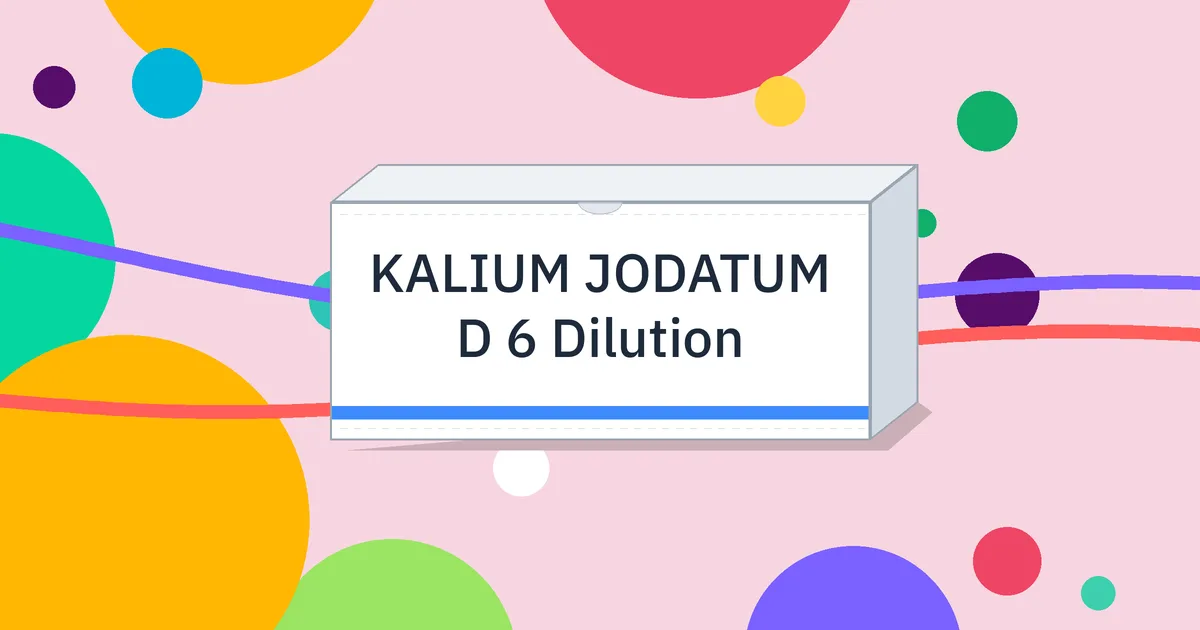 Symbolbild: Packung mit der Aufschrift KALIUM JODATUM D 6 Dilution (PZN 00561307) – Verfügbarkeit und Bezug in Apotheken in Frankfurt am Main