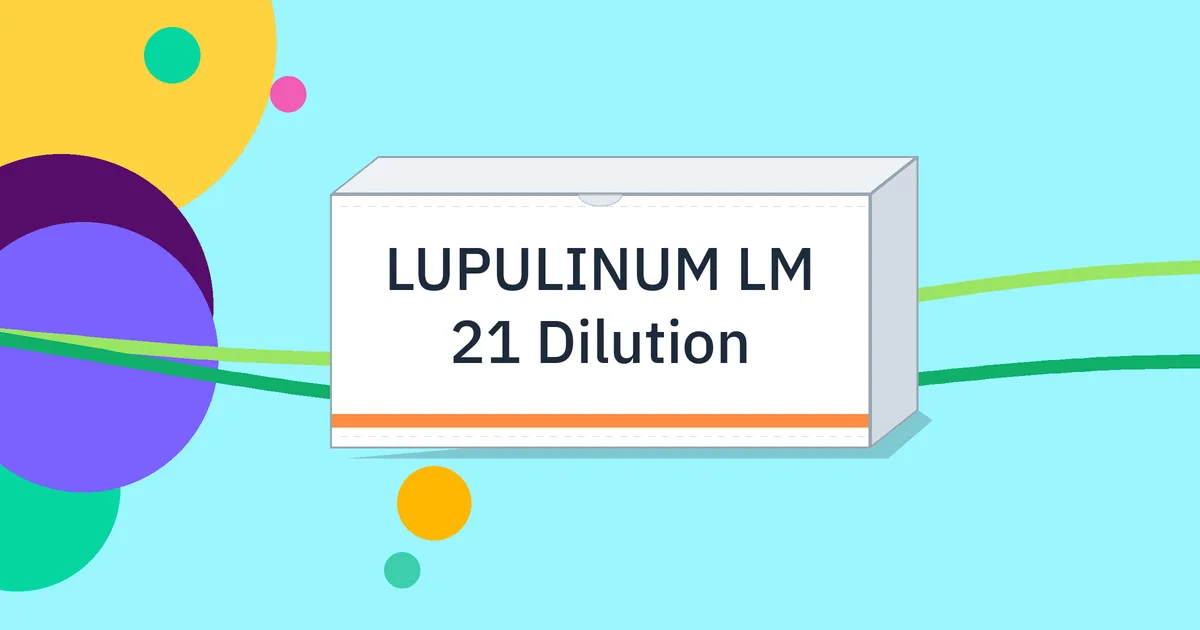 Symbolbild: Packung mit der Aufschrift LUPULINUM LM 21 Dilution (PZN 13536742) – Verfügbarkeit und Bezug in Apotheken in Frankfurt am Main