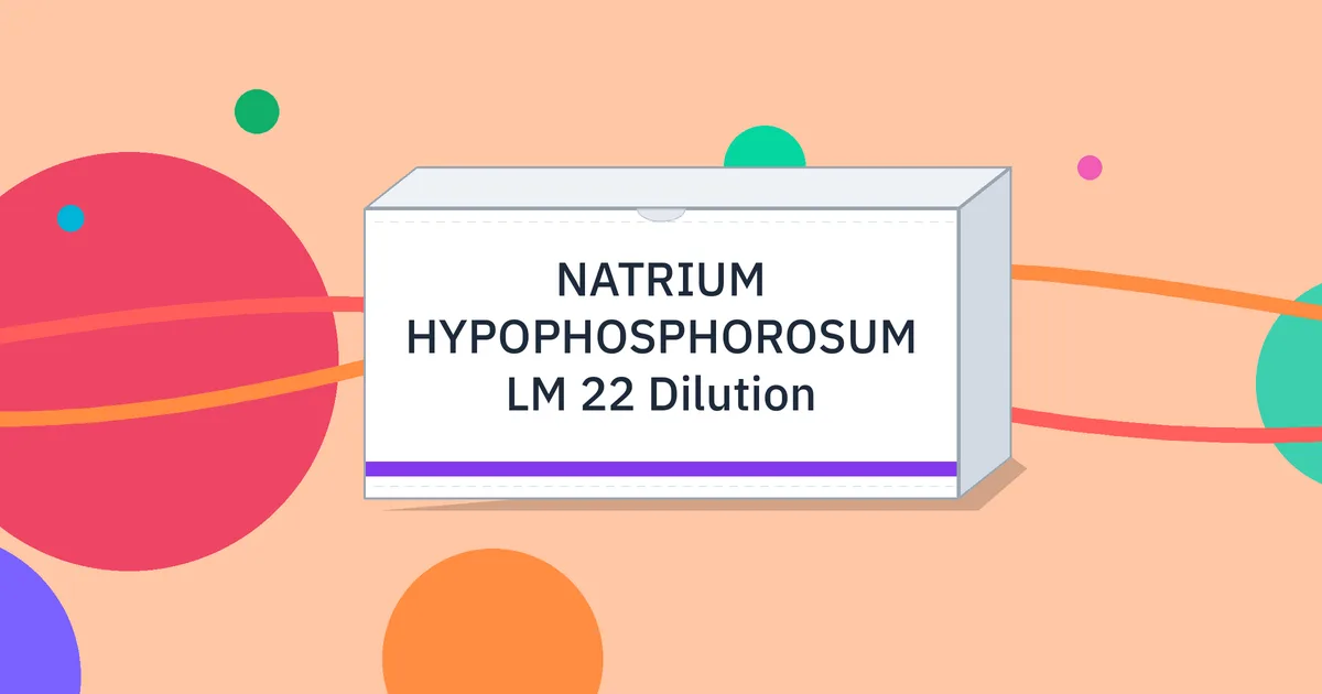 Symbolbild: Packung mit der Aufschrift NATRIUM HYPOPHOSPHOROSUM LM 22 Dilution (PZN 12963525) – Verfügbarkeit und Bezug in Apotheken in Frankfurt am Main