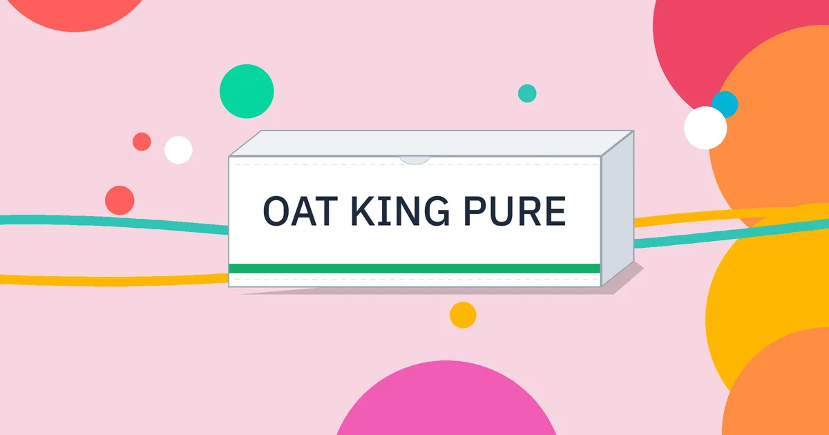 Symbolbild: Packung mit der Aufschrift OAT KING PURE (PZN 09522326) – Verfügbarkeit und Bezug in Apotheken in Frankfurt am Main