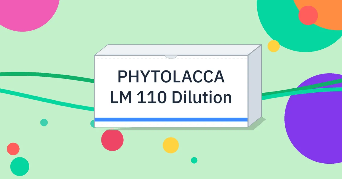 Symbolbild: Packung mit der Aufschrift PHYTOLACCA LM 110 Dilution (PZN 13036525) – Verfügbarkeit und Bezug in Apotheken in Frankfurt am Main